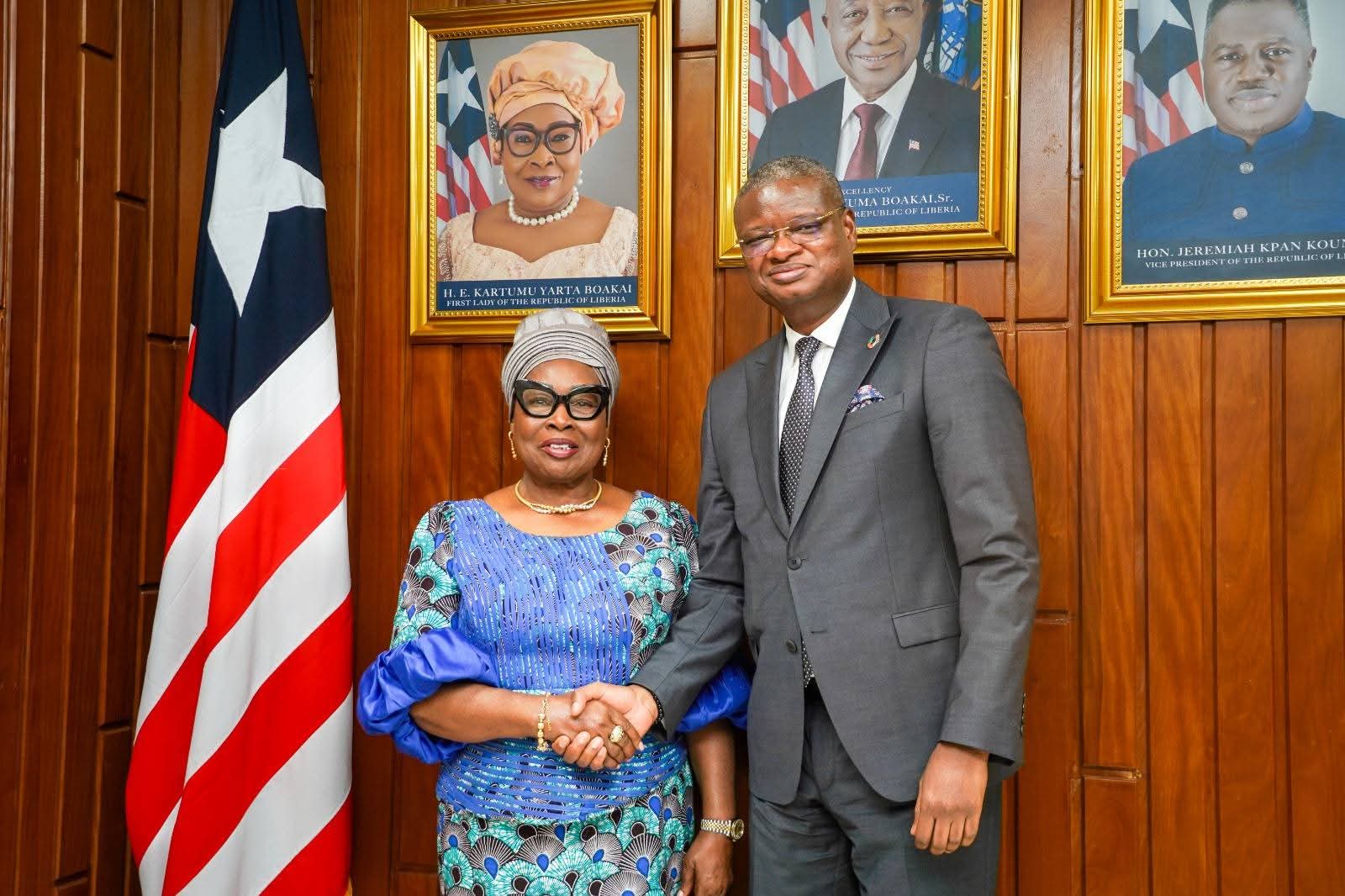 First Lady of Liberia and UNDP Forge Partnership for National ...